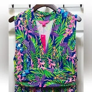 Lilly Pulitzer | Dresses | Nwt Lilly Pulitzer L Pearce Maxi Borealis ...